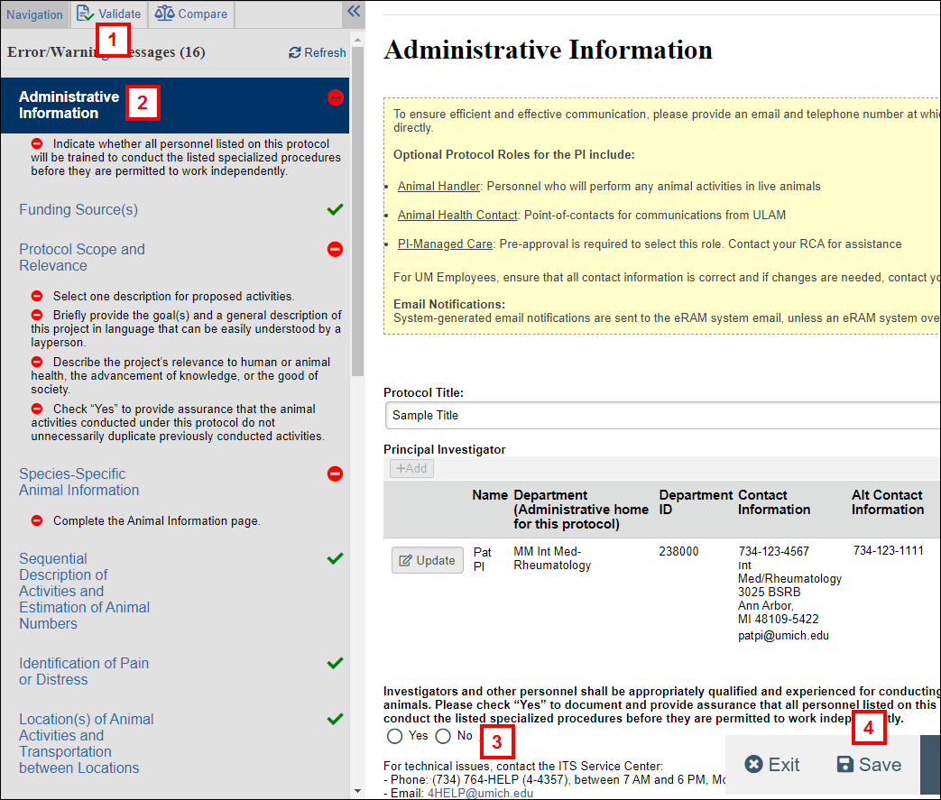 AM_ValidateV2 / ITS Documentation
