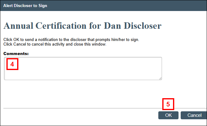 CM_Disclosure_AlertToSign. / ITS Documentation