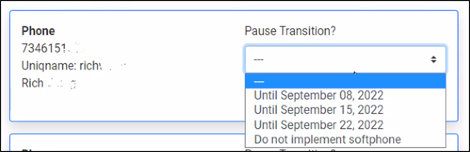 Pause Zoom Phone 2 / ITS Documentation