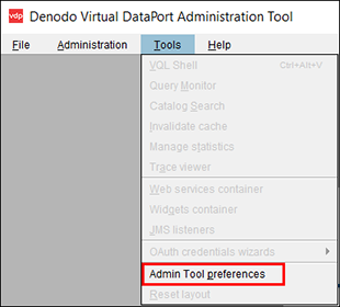 Denodo_AdminToolsMenu | ITS Documentation