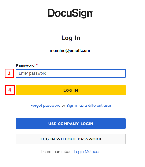 DocuSignLogin2 | ITS Documentation